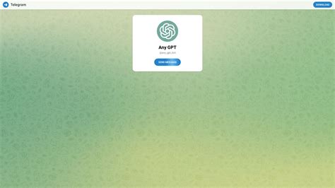 AnyGPT ChatGPT For Telegram Futureen
