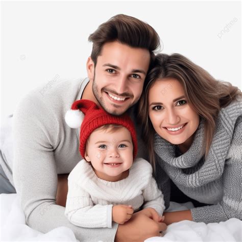 집에서 함께 크리스마스를 축하하는 아기와 행복한 커플 크리스마스 가족 젊은 가족 행복한 부모 Png 일러스트 및 이미지 에 대한 무료 다운로드 Pngtree