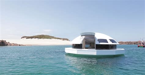 Floating Off Grid Home Looks Fit For A Bond Villain