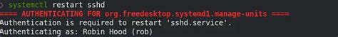 为什么会弹出这个错误信息：“需要交互式身份验证”？ Bash Ssh Command Line Systemd Dev59
