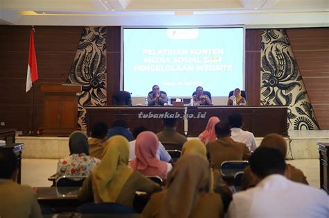 DISKOMINFOSP Diskominfo SP Tuban Gelar Pelatihan Konten Medsos Dan