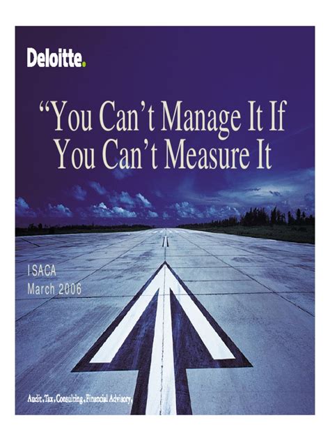 Pdf 37150665 Deloitte Kpi And Measuring Security Dokumentips