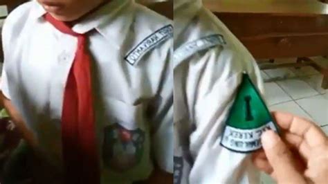 Logo Seragamnya Tak Beraturan Siswa Ini Hanya Bisa Menyinggung Ibunya
