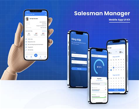 Salesman Manger Ui Ux Design Behance