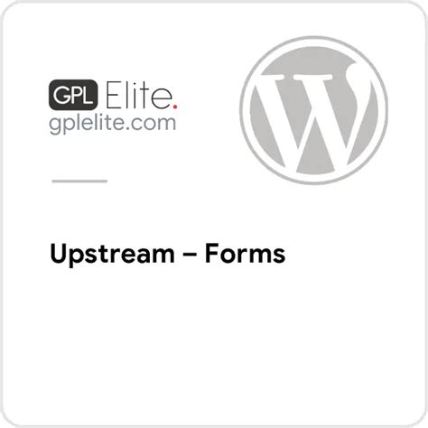 Upstream Forms 112 Gpl Elite