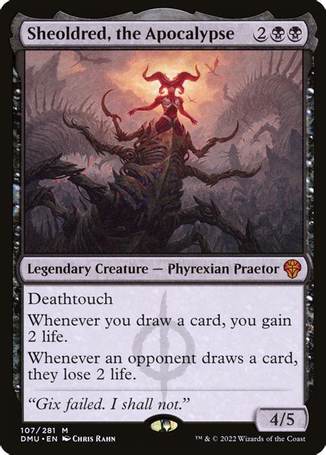 Sheoldred The Apocalypse · Dominaria United Dmu 107 · Scryfall