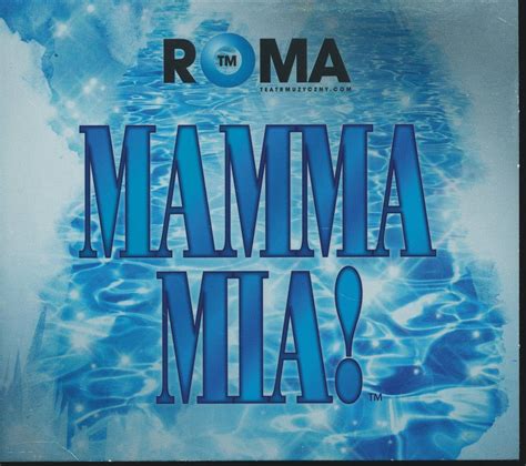 Mamma Mia Ost Teatr Roma Waterloo Honey Honey 5960230827