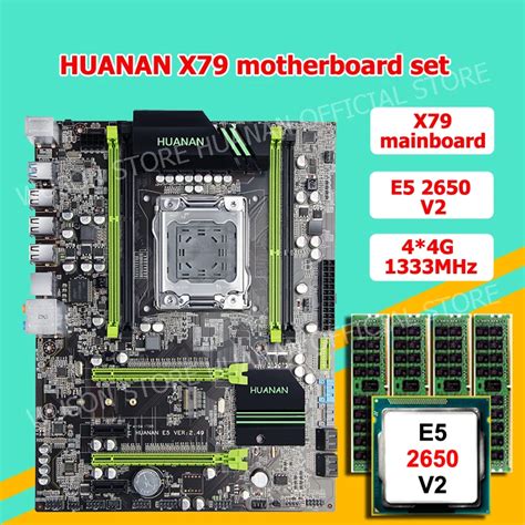 Huanan Zhi X79 Motherboard Cpu Ram Bundle Discount Motherboard With M2