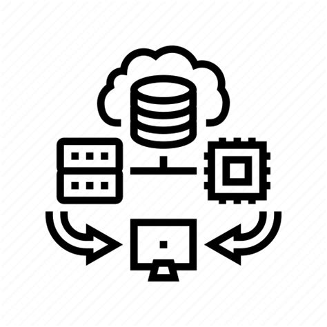 Edge Computing Node Data Center Gen Automation Icon Download On Iconfinder