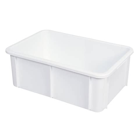 gilac rectangular container volume 35 l color white food services