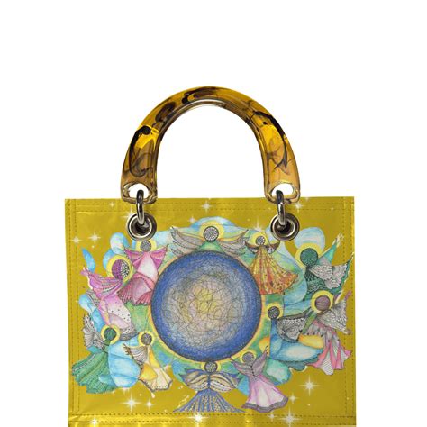 Yellow Mustard Tote Bag Clutch N Tote