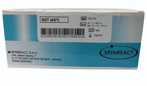 Spinreact Got Ast Reagent Kit For Clinical At ₹ 11760kit In Jaipur