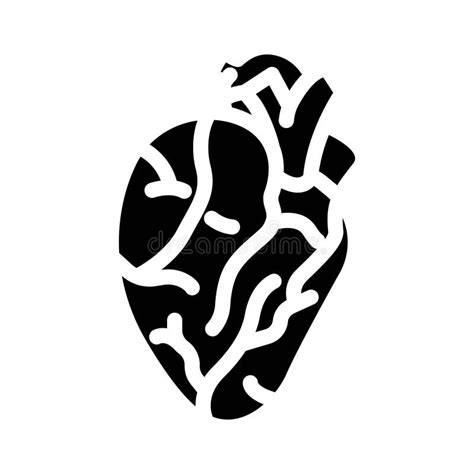 Bypass Surgery Surgery Glyph Icon Vector Illustration Stock