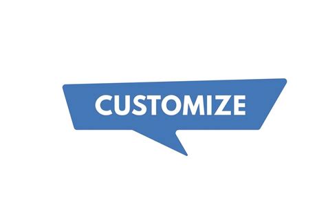 Customize Text Button Customize Sign Icon Label Sticker Web Buttons
