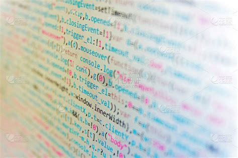 Javascript函数，变量，对象。电脑打字工作。软件源代码。