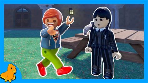 Playmobil Familie Vogel Julian Und Wednesday In Einer Klasse Roblox YouTube