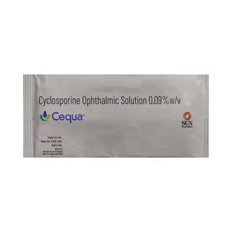 Cequa Ophthalmic Solution 0 25ml Each At ₹ 569 Piece Bimatoprost