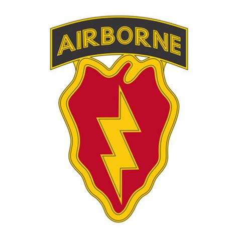 25th Infantry Airborne Division Us Army Patch
