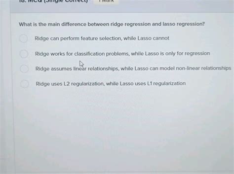 What Is The Main Difference Between Ridge StudyX