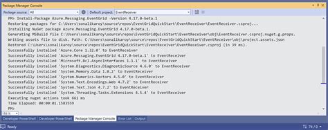 快速入門 從 Net 應用程式使用事件方格提取傳遞 Azure Event Grid Microsoft Learn