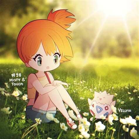 98 Misty And Togepi R Vi