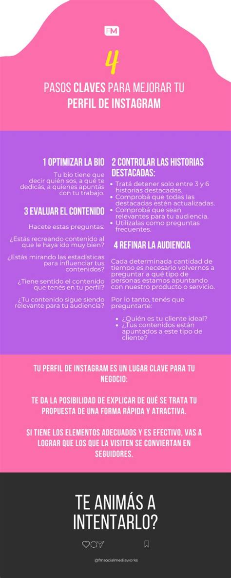 4 Pasos Claves Para Mejorar Tu Perfil De Instagram