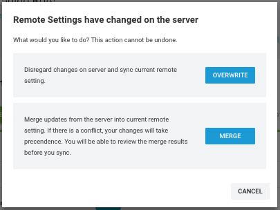 Creating And Changing Remote Settings Unity Manual