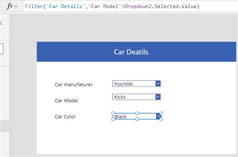 How To Create Cascading Dropdowns In Powerapps Crmonce