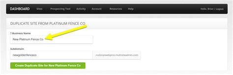 How Do I Duplicate A Site SiteSwan Support