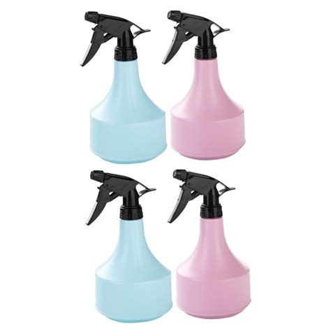 Kisangel 4 Pcs One Hand Pressure Mini Perfume Sprayer Dispensing Bottle