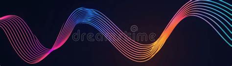 Illustration 3d Model Minimal Line Segment Icon In An Abstract Infinity
