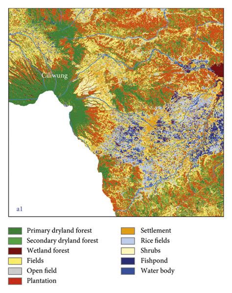 Result Of The LULC Classification Based On The ML Classifier A C Download Scientific