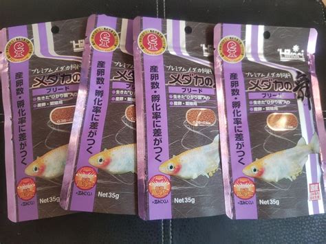 キョーリン メダカの舞 ブリード プレミアムメダカ飼料 35g×4袋セット｜paypayフリマ