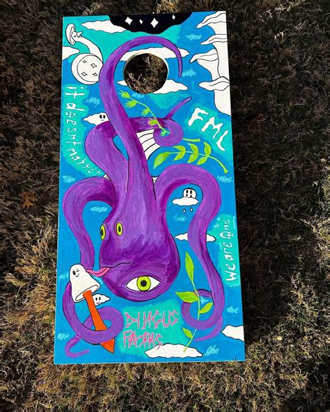 Custom Cornhole Boards Etsy