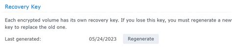 Volume Encryption In Synology DSM 7 2 LUKS With Questionable Key