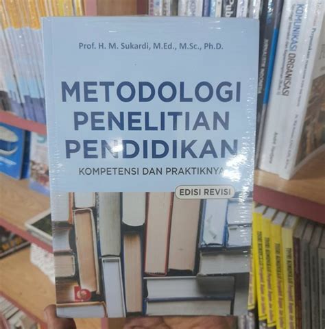 Jual Metodologi Penelitian Pendidikan Edisi Revisi Sukardi Buku Original HVS Di Lapak BUKU