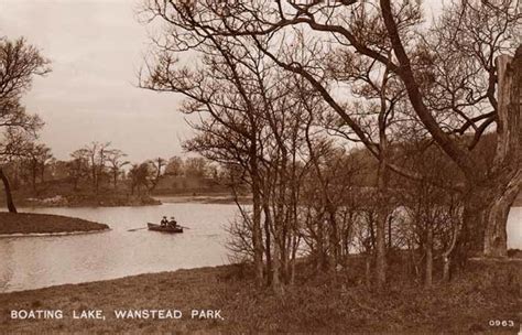 Postcard Boating Lake Wanstead Park Arn0357 Ehive