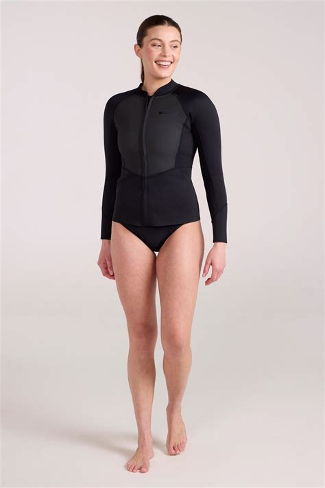 Lamorna Long Sleeved Wetsuit Rash Vest Mountain Warehouse