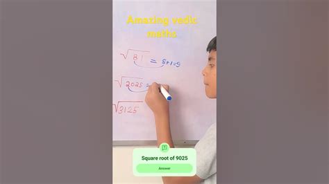 Find Square Root Amazingmaths Mathsinseconds Math Ytshorts