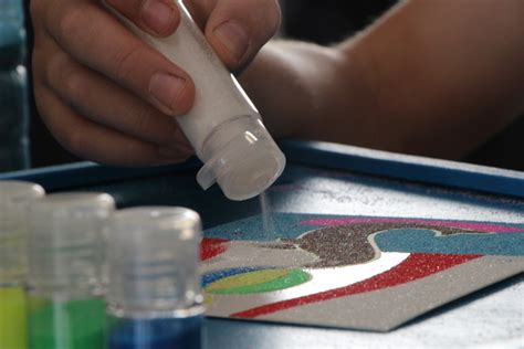 Zandtekeningen Maken Is Een Leuke Creatieve Activiteit Voor Een Feestje Augie Attracties Events