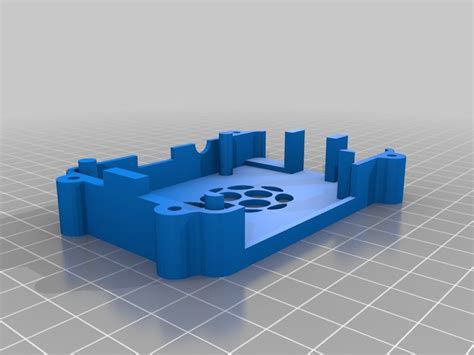 Safe Secure Raspberry Pi B Case Camera GPIO Cable Slots By Matt GlitchTech Download