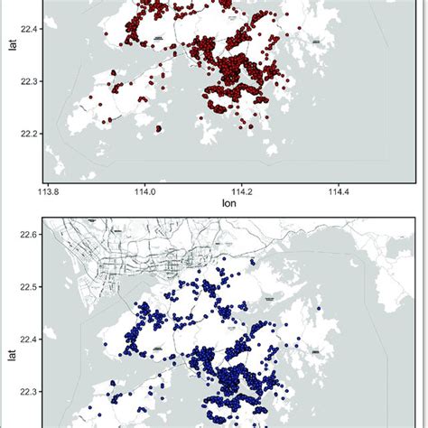 Hotspot Map By Kernel Density Estimation Of Out Of Hospital Cardiac Download Scientific Diagram