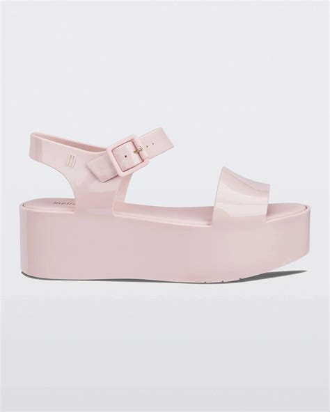 Mar Platform In Light Pink Melissa Shoes
