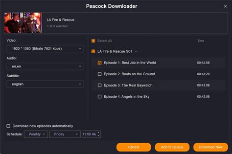 How To Download From Peacock