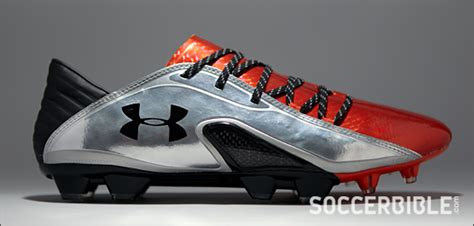 Under Armour Blur Cbn Iii Football Boots Dark Orangemetallic Silver
