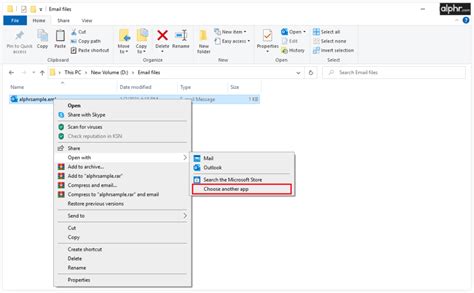 How To Open An Eml File