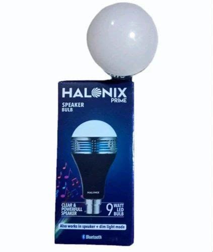 Halonix 9w Speaker Bulb 3000 K Cool White At ₹ 550 Piece In Agra Id