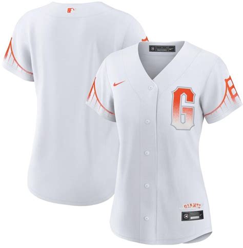 Nike Womens White San Francisco Giants 2021 City Connect Replica