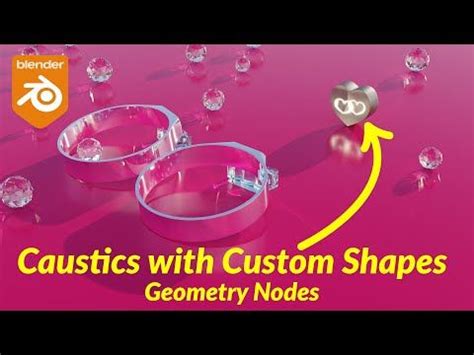 Reflection Caustics With Custom Shape Using Geometry Nodes In Blender Tutorial YouTube