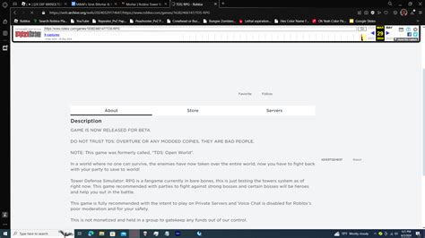The Devs Of Tds Rpg Have Joined Forces With What Theyre Against R
